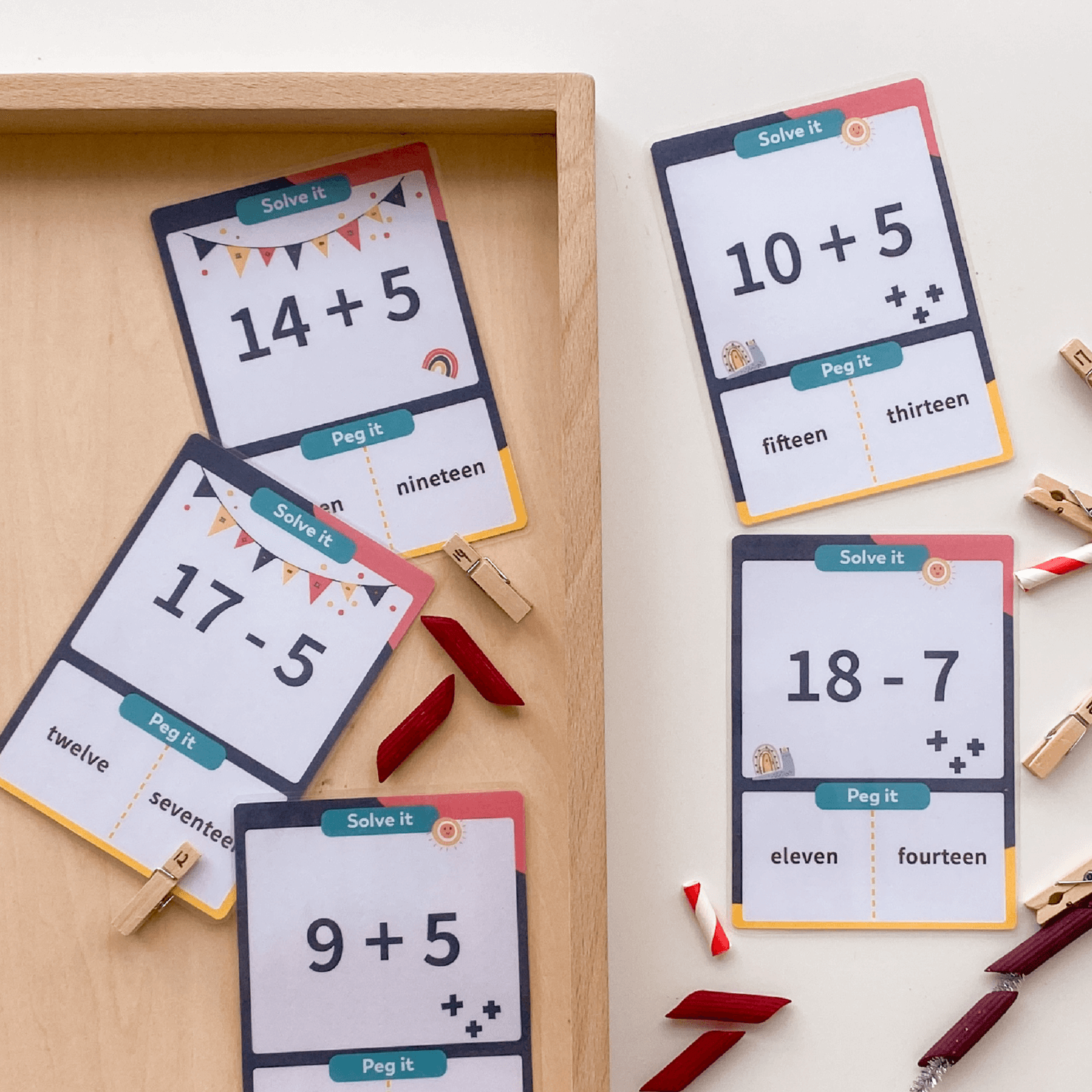 Sums & Fraction Maths Kit 1 - Discover Early Years